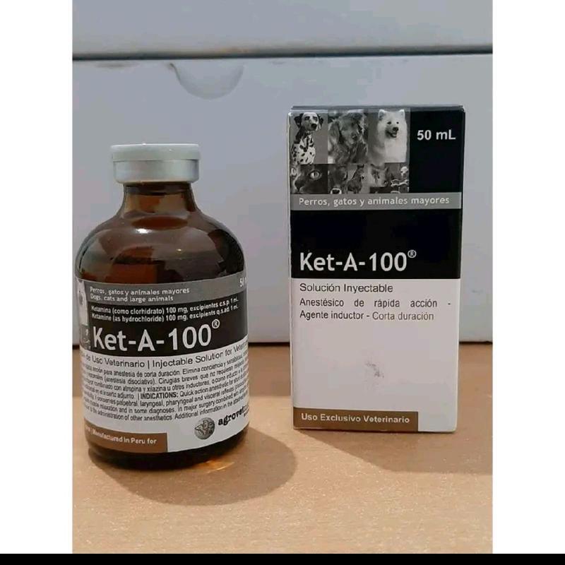Ket-A 100 injeksi asli khusus obat hewan ternak - Shop | Tokopedia