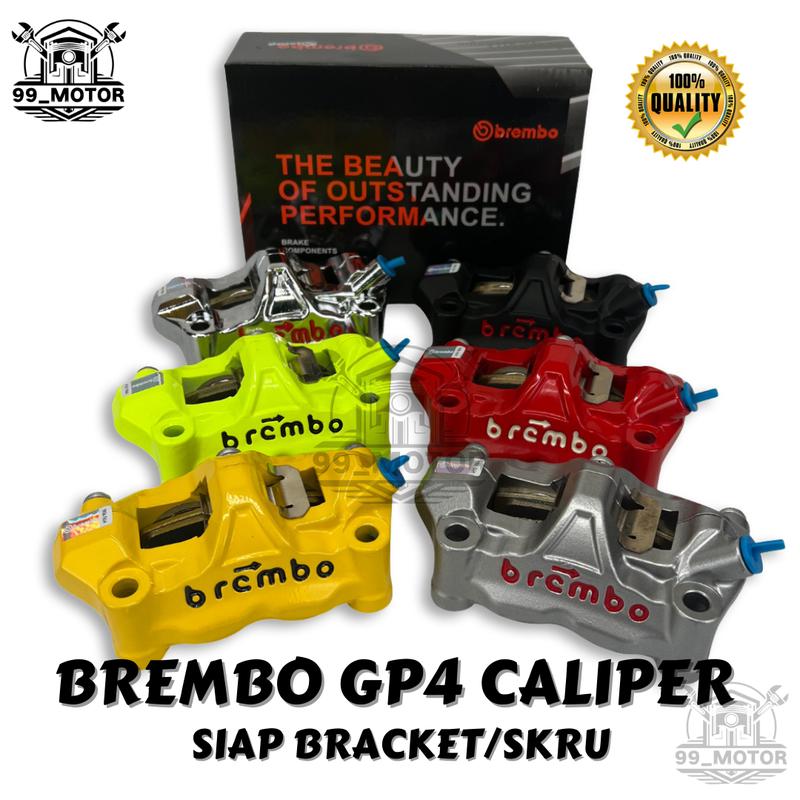 brembo GP4 CALIPER 4POT SIAP BRACKET SKRU DEPAN BELAKANG FRONT - TikTok ...