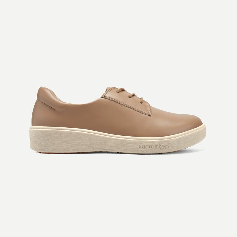 Sunnystep - Dream Oxford - Mocha - Most Comfortable Walking Shoes ...