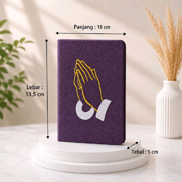 Jual Tas - Sampul Alkitab Kecil Kidung - Tangan Doa - Ungu - Jakarta ...