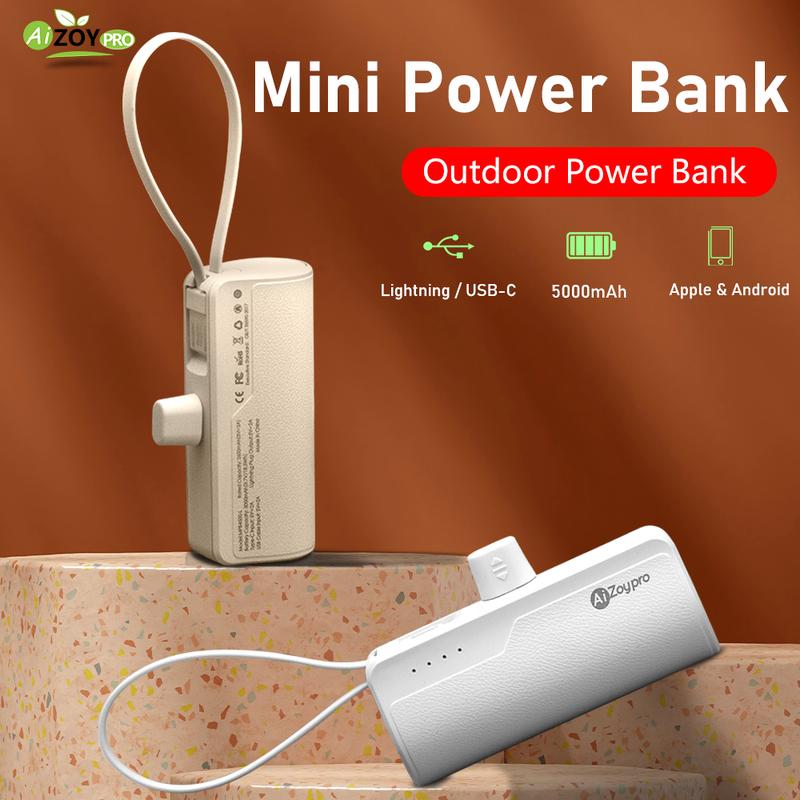 【Local Delivery】 Ai.Zoy.Pro Mini Portable Powerbank 5000 mAh, - TikTok ...