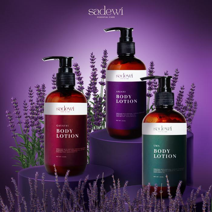 Promo Body Lotion 250ml (Gayatri - Anjani - Uma) - Sadewi Essential ...