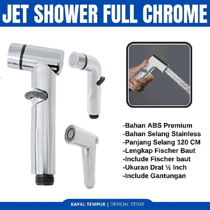 Jet Shower Toilet Semprot Tanpa Dipencet Model Kotak Minimalis - Shop ...