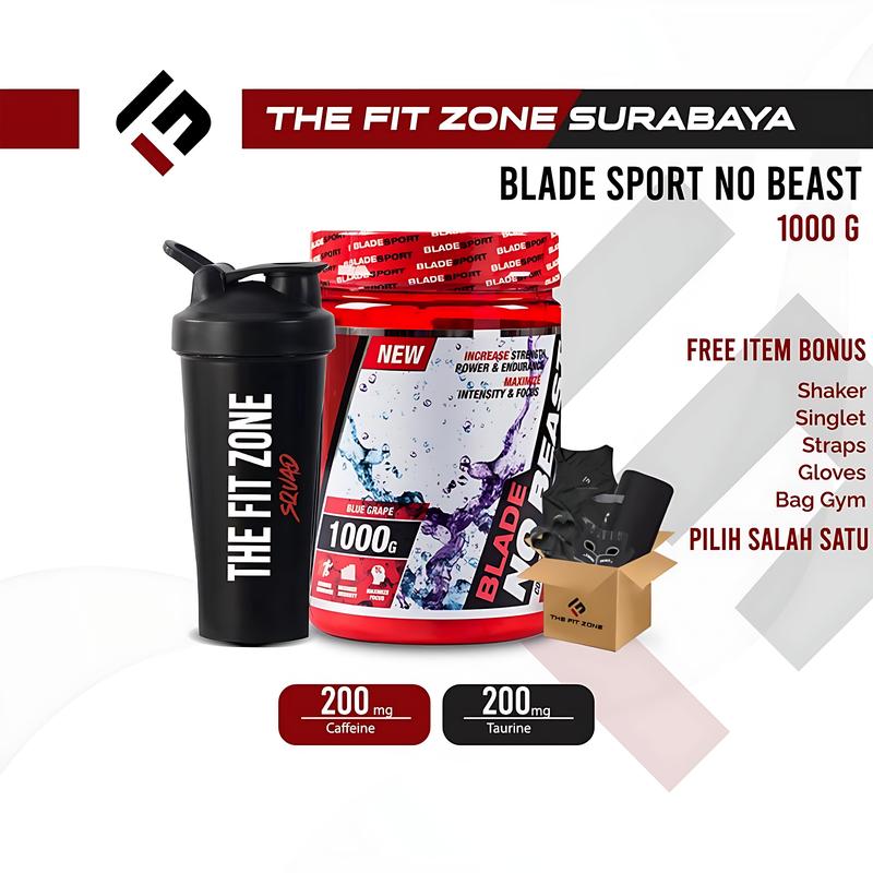 Blade No Beast 1000 Gram Pre Workout Blade Sport - Shop | Tokopedia