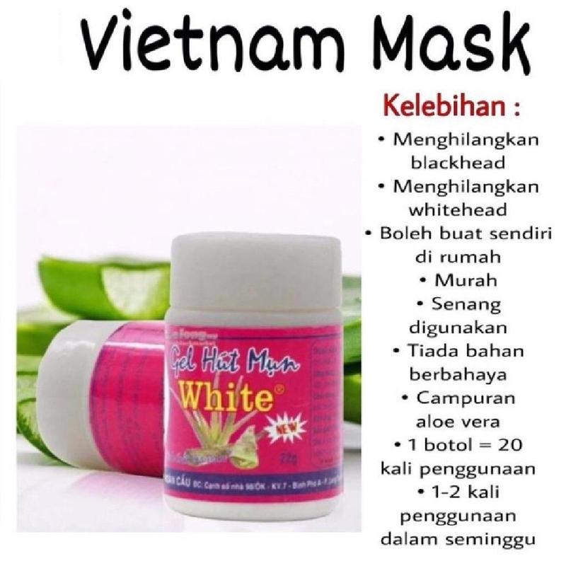 MASKER VIETNAM BLACKHEAD & WHITEHEAD REMOVER Mask Vietnam Blackhead ...