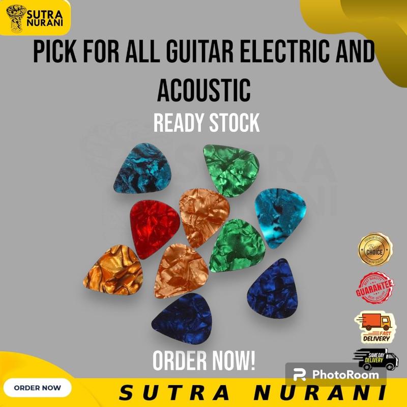 PEMETIK GITAR UNTUK GITAR ELEKTRIK & AKUSTIK - TikTok Shop Malaysia
