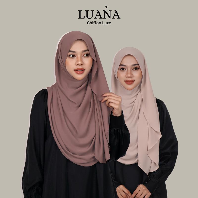 LUANA CHIFFON LUXE SHAWL - SN EXCLUSIVE - TikTok Shop Malaysia