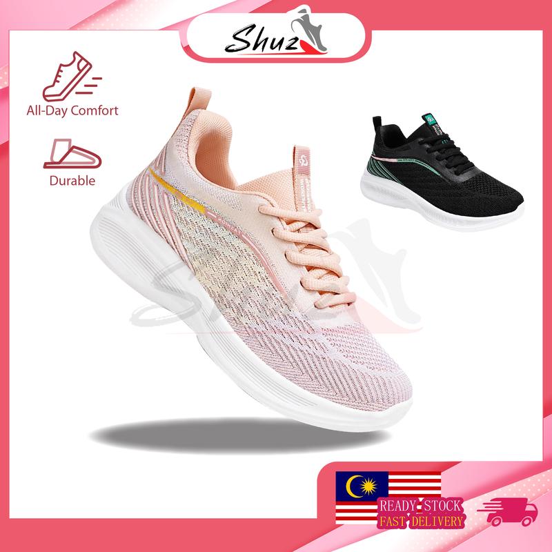 Sleek Design Kasut Sukan Wanita Casual Soft Sole Women Running - TikTok ...