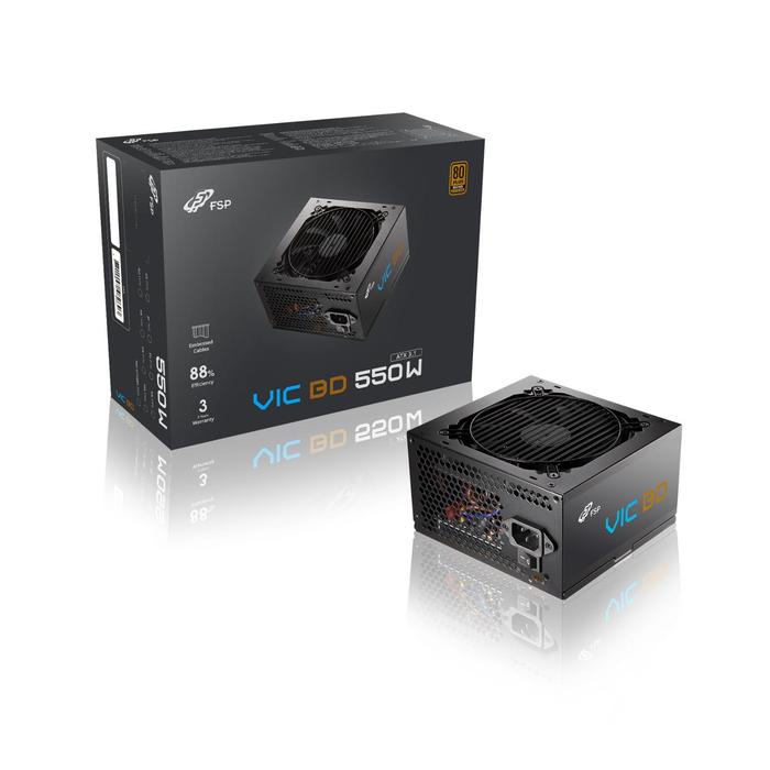 Promo FSP VIC BD 550W / VIC-550W 550 WATT ATX 3.1 80+ BRONZE PSU Cicil ...