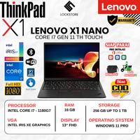 Jual LENOVO Thinkpad X1 Nano Carbon touch i7-1180G7 16GB 256GB - 512GB ...