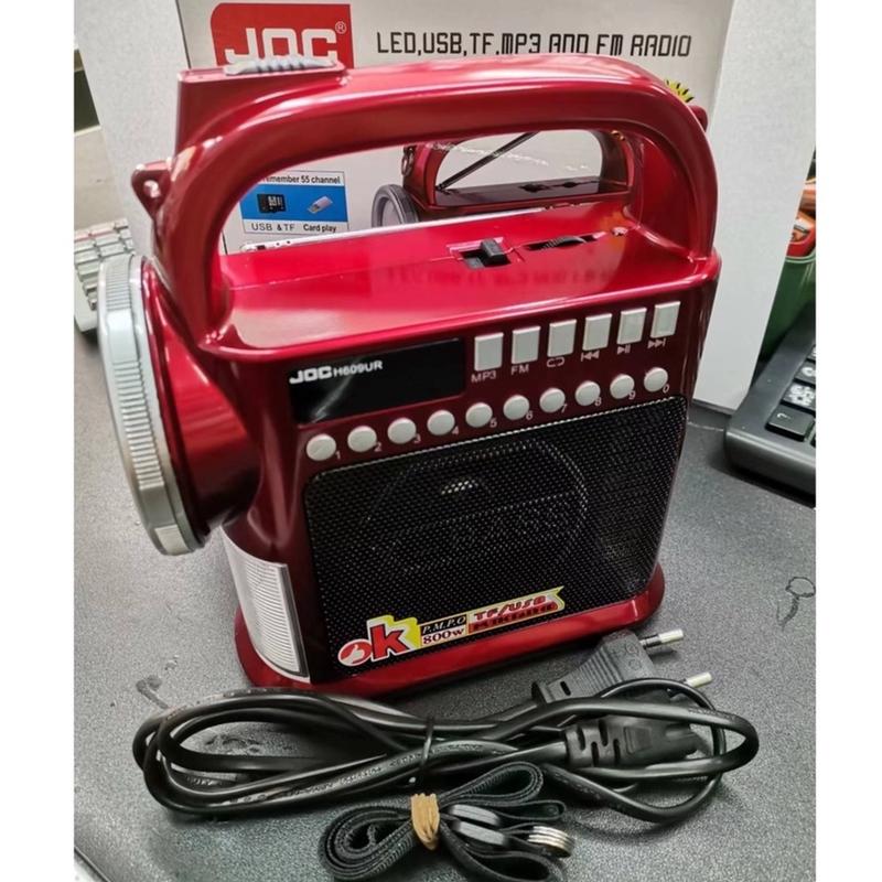 JOC H609UR Rechargeable Radio with Super Bright Torch MP3/FM/TF/USB ...