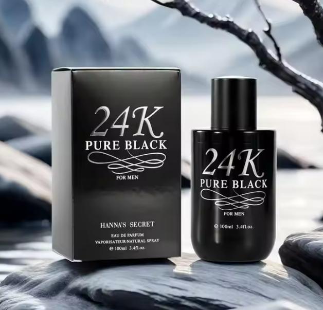 HIGH QUAILTY_24K PURE BLACK EDP PERFUME 100ML - TikTok Shop Malaysia
