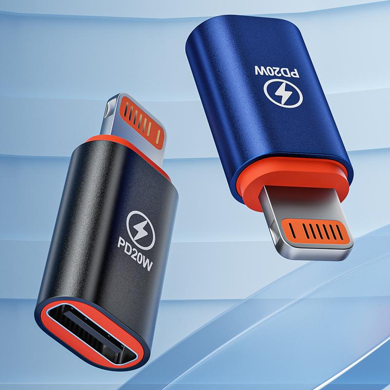 OLAF OTG USB Type C to Lightning Adapter Converter Fast Charge PD 20W ...