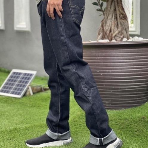 SELUAR JEANS KEPALA KAIN STRAIGHTCUT / JEANS KEPALA KAIN SIZ - TikTok ...
