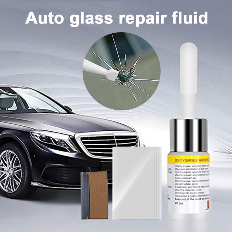 DIY Car Windshield Cracked Repair Tool Auto Glass Repair Fluid - TikTok ...
