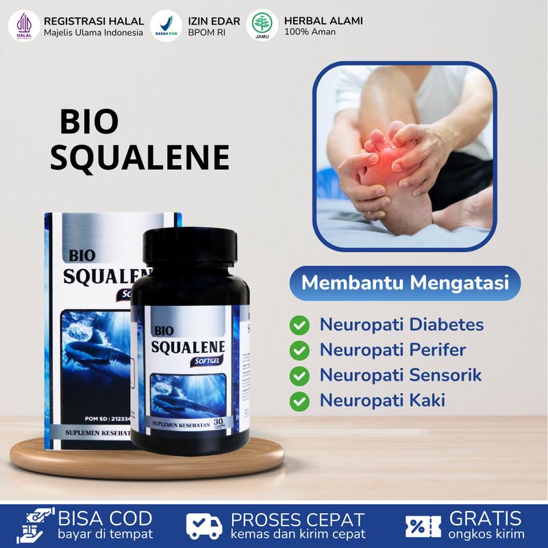 Bio Squalene Obat Neuropati Diabetes, Perifer, Sensorik, Kak - Shop ...