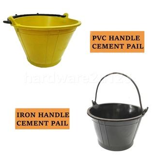 Heavy Duty Cement Pail with Pvc Handle Besi Handle Baldi Simen - TikTok ...