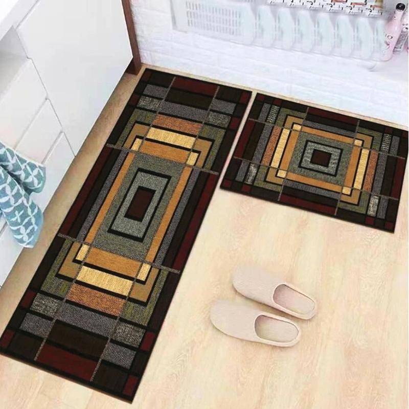 Set Karpet Dapur 2Pcs Alas Kaki Alas Dapur Kitchen Mat Door Mat ...
