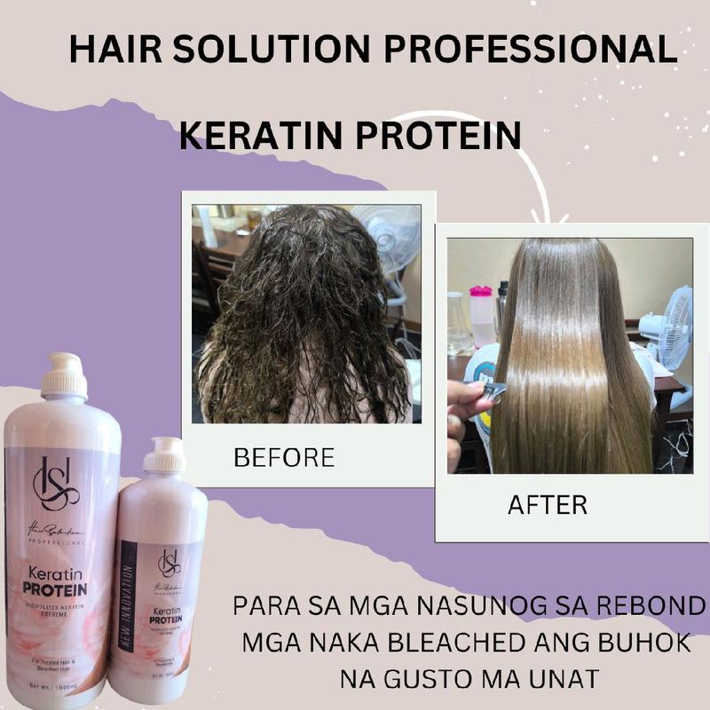 HAIR SOLUTION KERATIN PROTEIN 500ML Haircare Comfort - TikTok Shop ...