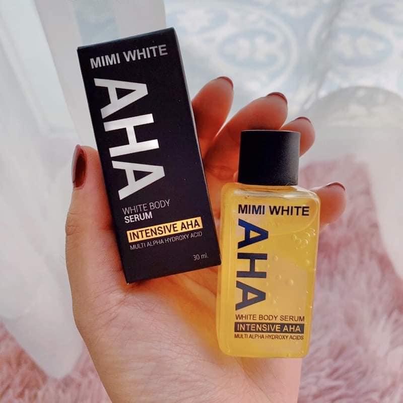 ORIGINAL MIMI WHITE AHA SERUM With box - TikTok Shop Malaysia