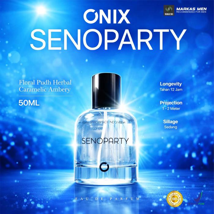 Jual ONIX Fragrance - SENOPARTY Eau De Parfum 50ml | Aroma Floral Woody ...