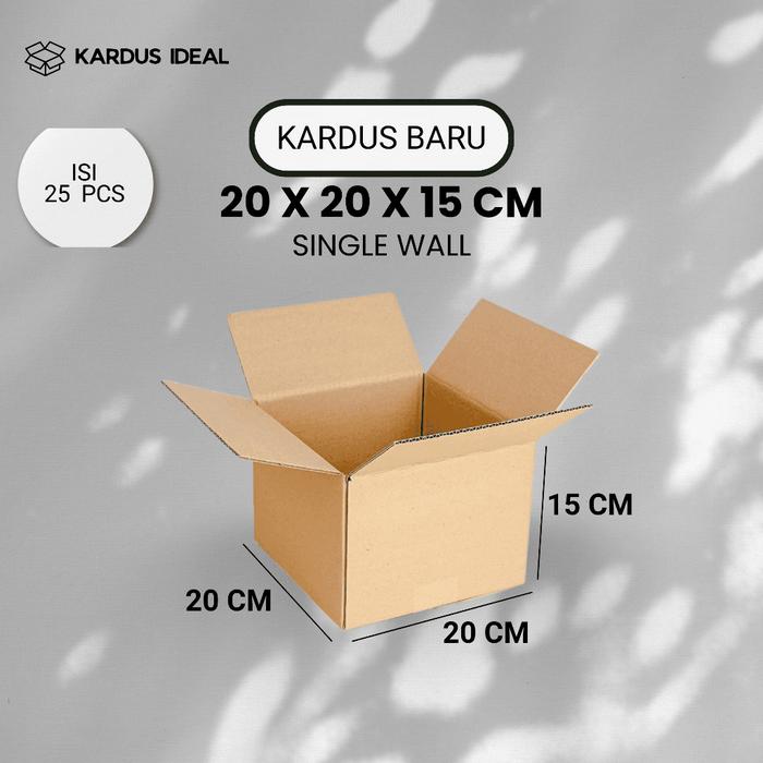 Jual [ISI 25] Kardus Ideal - Kardus Kotak Packing Polos | Kardus Polos ...