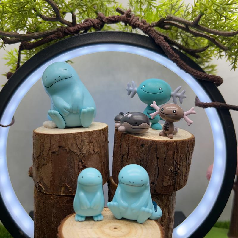 ‌Pokémon Figure Collection - Quagsire, Clodsire, Wooper & Paldean ...