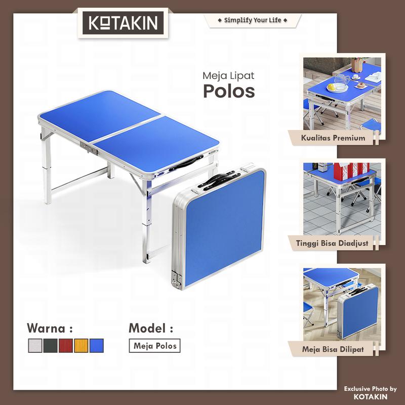 KOTAKIN Meja Lipat Jualan Set Koper Camping Outdoor Portable - Shop ...