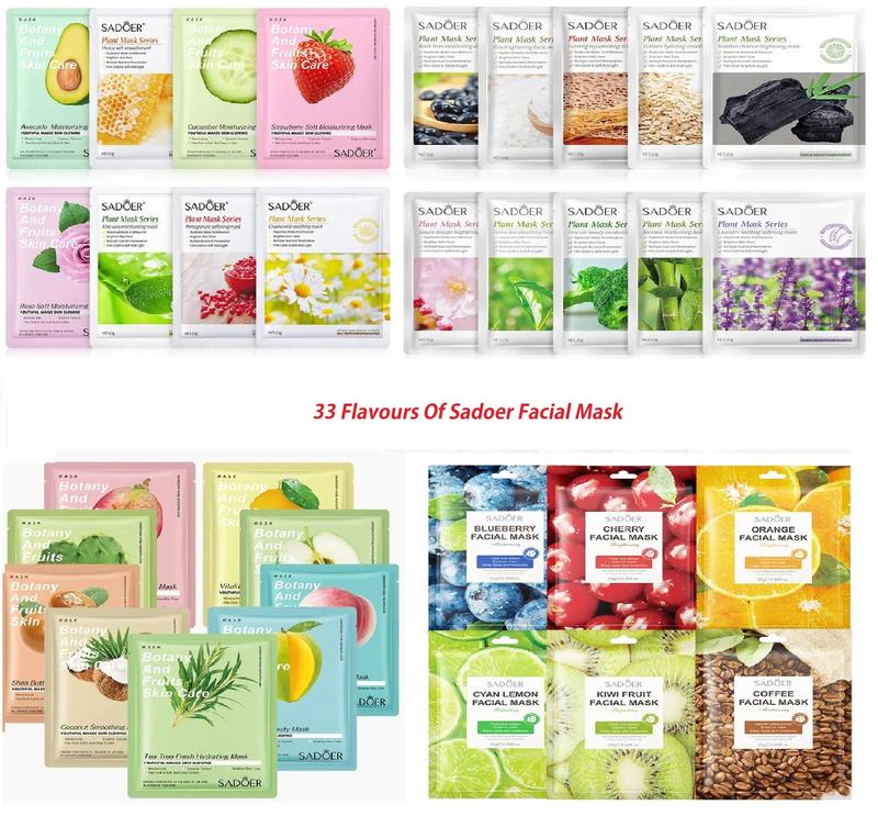 Sadoer Face Mask MIX Flavors 30pcs per order ($0.29 per pcs) - TikTok ...