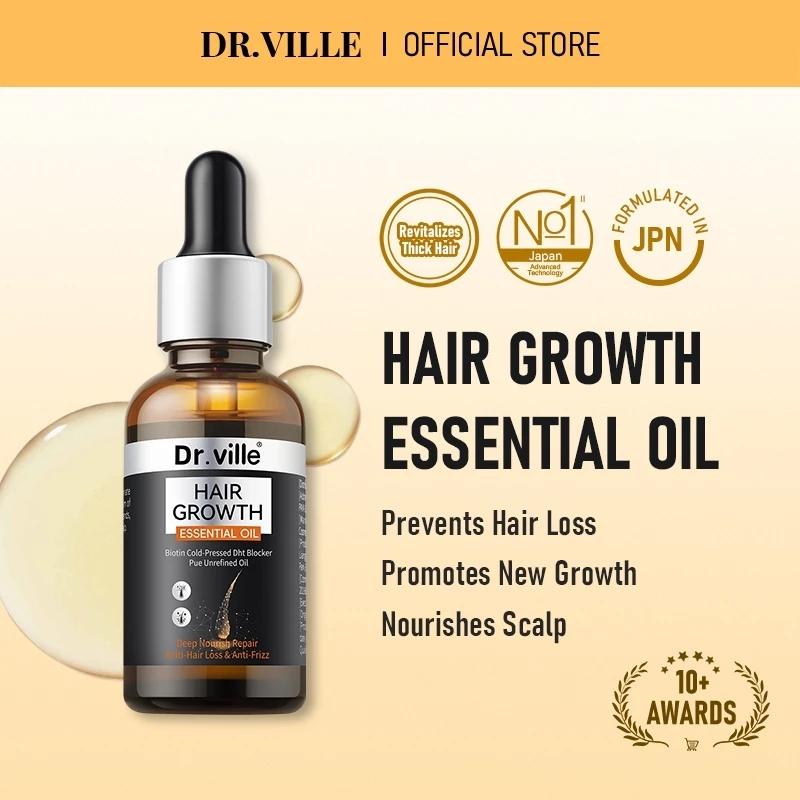 【Dr.ville】Hair Growth Serum - Anti Hair Loss, Calming Scalp 30ML ...