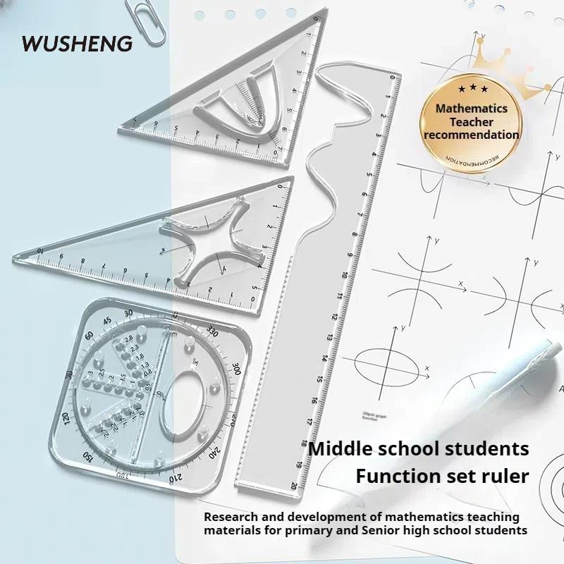 WUSHENG Multi-Functional Function Ruler Set, Multi-Functiona - TikTok ...