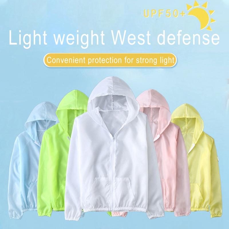 UPF Jacket Women Summer Sun Protection Coat Anti-UV Quick Dr - TikTok ...
