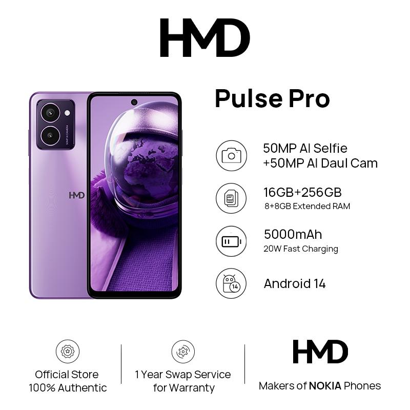 HMD Pulse pro 8+256 with 50 MP AF Dual camera battery 5000 mAh - TikTok Shop Philippines