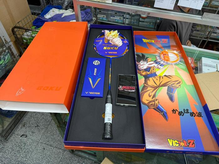 Jual LIMITED EDITION! Raket Badminton VICTOR DRAGONBALL Z THRUSTER K ...
