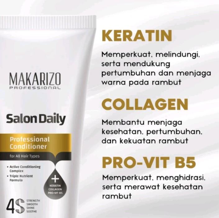 Makarizo Professional Salon Daily Hair Treatment, Shampoo / Conditioner ...