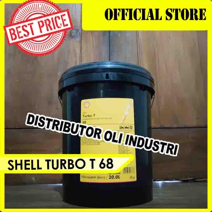 Jual SHELL TURBO T 68 ( ISO VG 68 - 20 Liter ) - Kota Tangerang ...