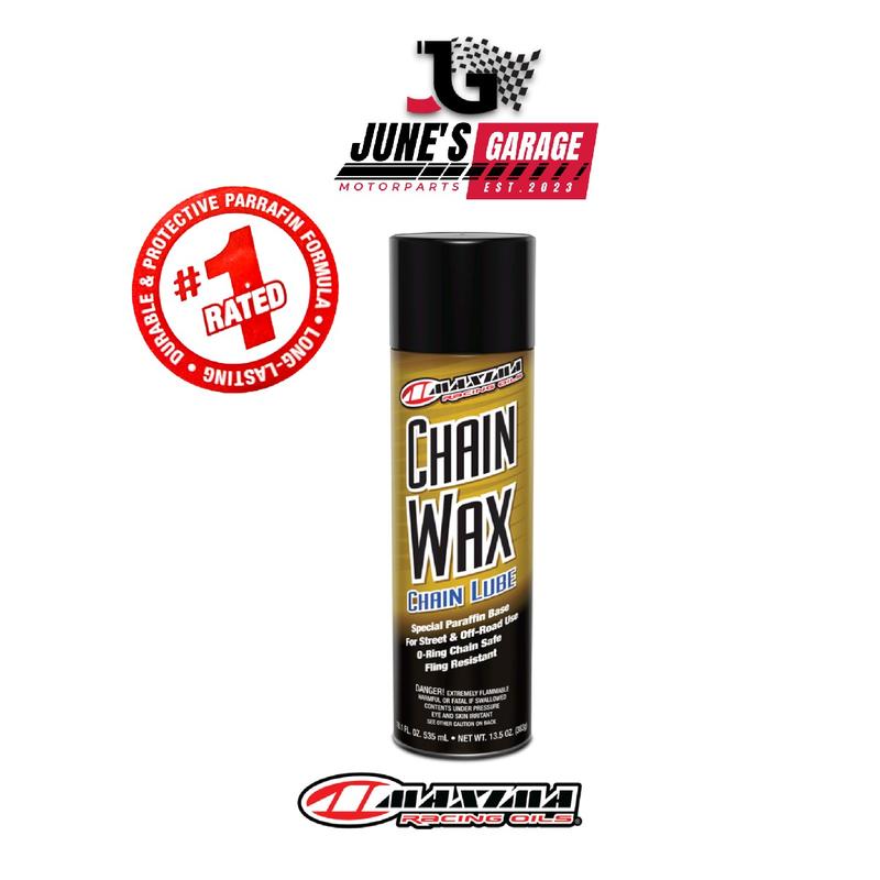 Maxima Chain Lube - Motorcycle Chain Wax for Smooth and Long-Lasting ...