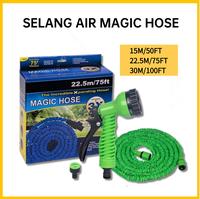 Promo Selang Air Magic Hose 15M/22.5M/30M / Semprotan Air Fleksibel ...