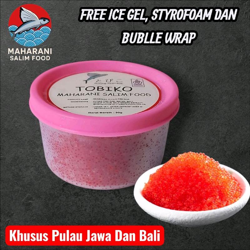 TOBIKO / FLIYING FISH ROE / TELUR IKAN TERBANG / PREMIUM 90 GRM - Shop ...