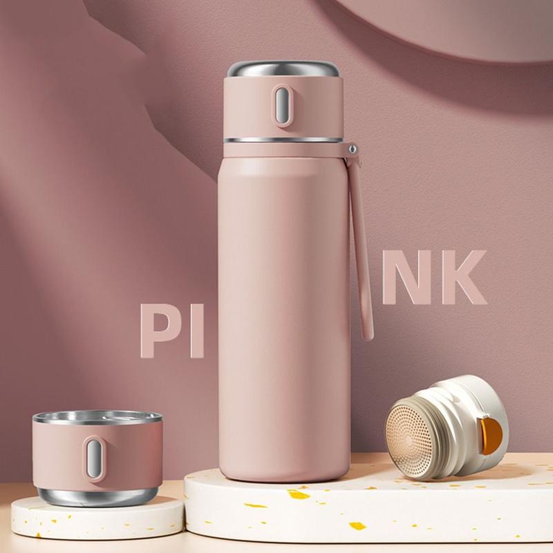 Portable Large -capacity Thermos Water Bottle 450ML Stainles - TikTok ...