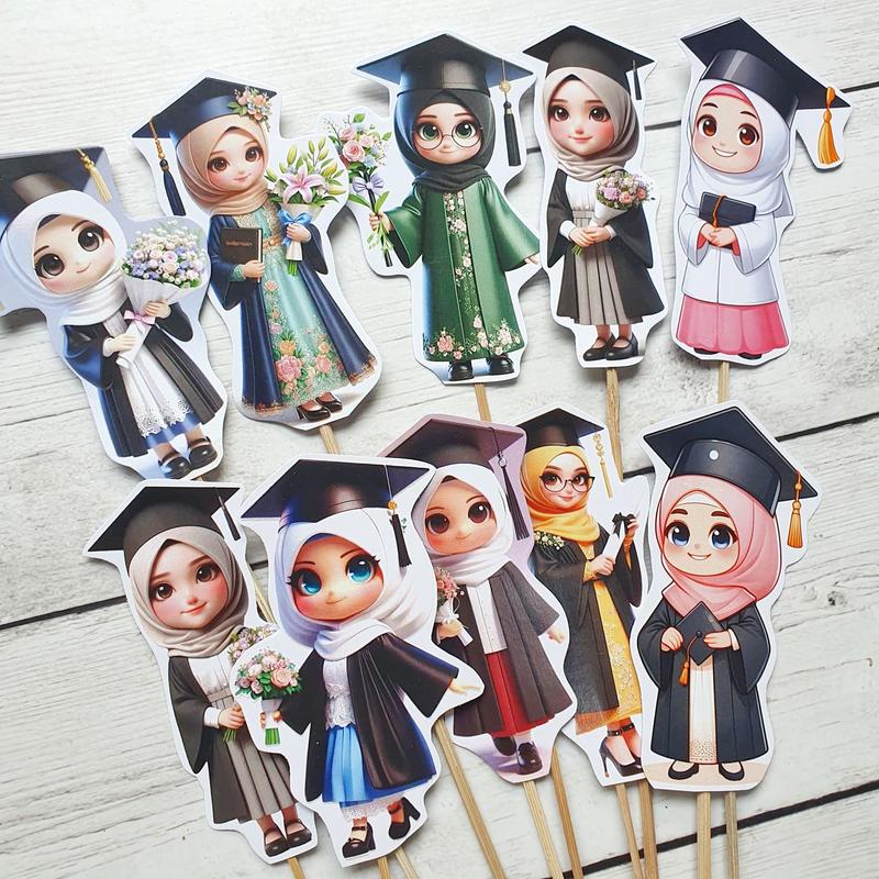 Topper Buket Wisuda Graduation Bunga Mix Bouquet Jumbo Besar Campur ...