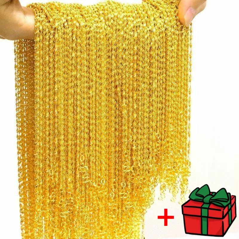 Kalung Emas, Warna Emas, Rantai Klavikel, Barang Kemas Wanita, - TikTok ...