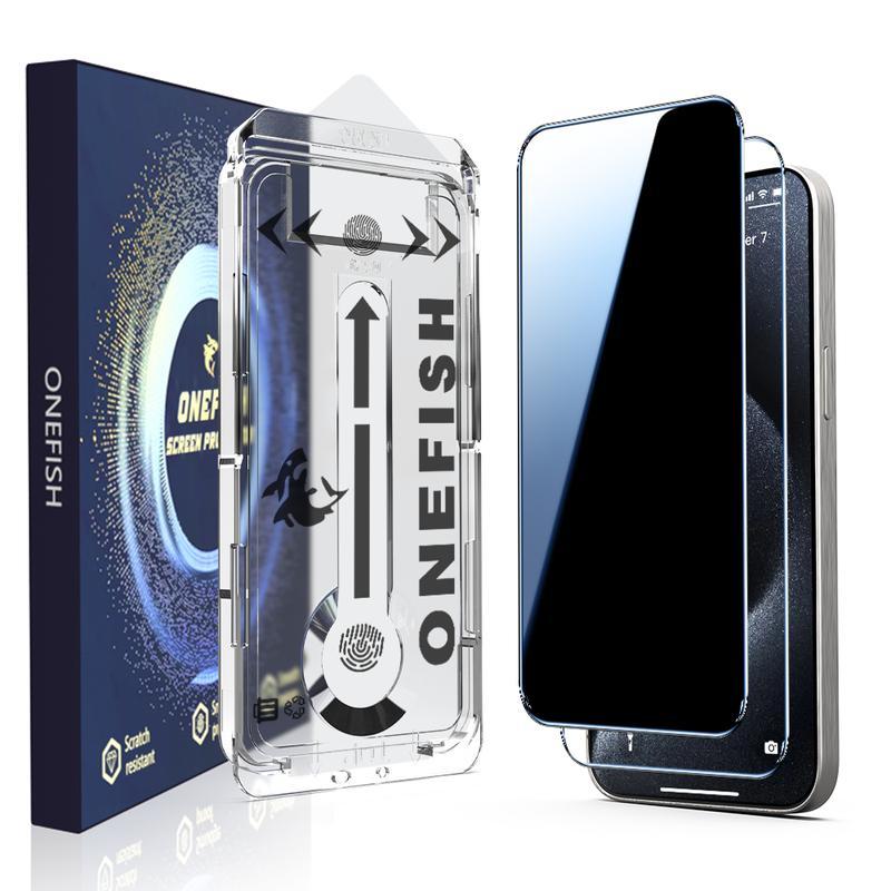One Fish Screen Protector for iPhone, Fingerprint Proof Screen ...