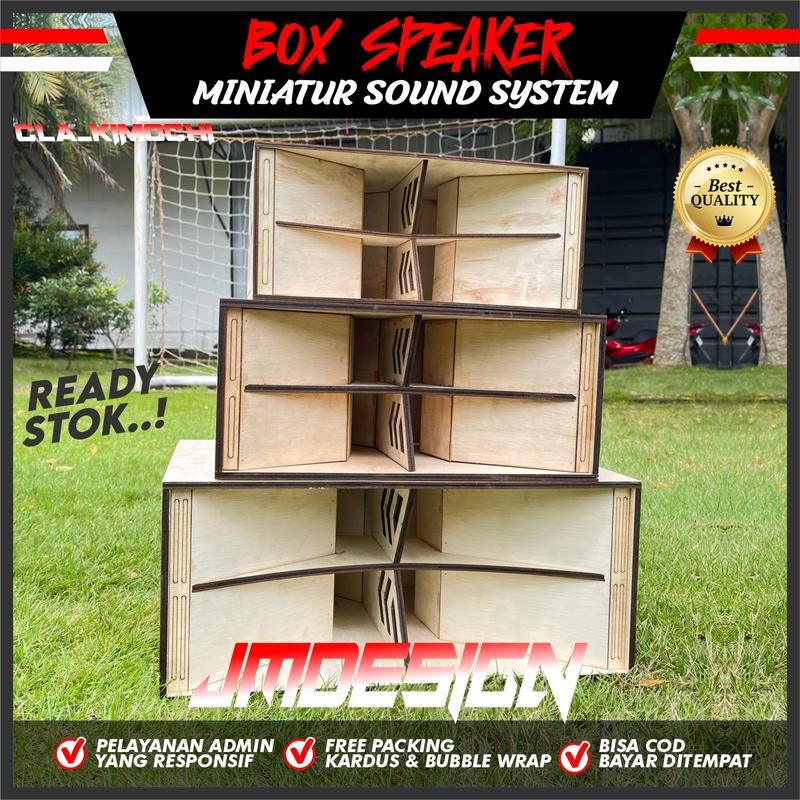 BOX MINIATUR CLA KIMOCHI DOUBLE SPIKER BAHAN TRIPLEKS 8MM POTONGAN ...