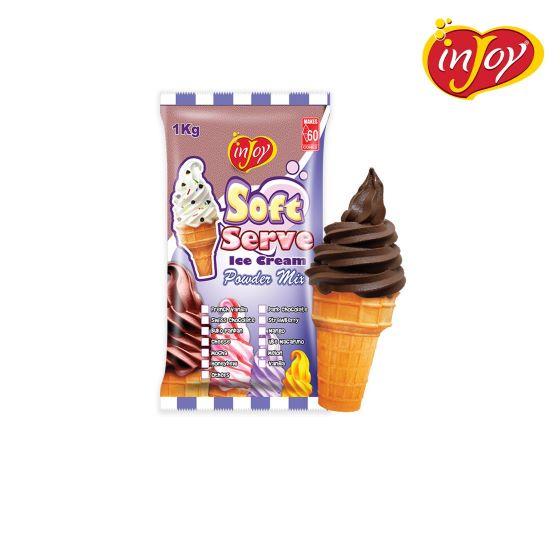 Injoy Soft Serve Ice Cream Powder Mix - Chocolate and Vanill - TikTok ...