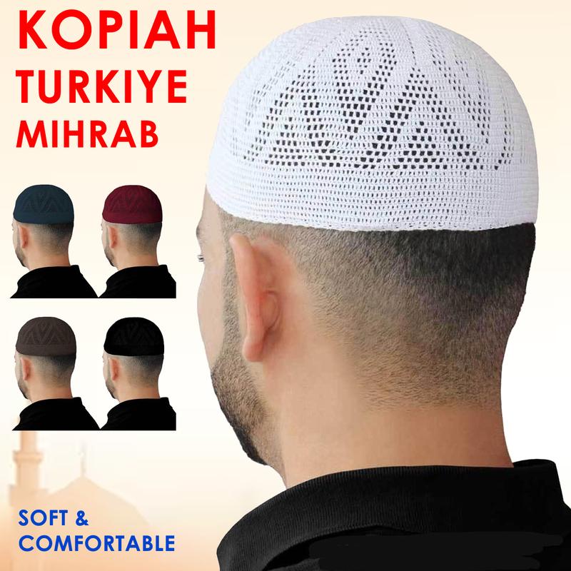 KOPIAH TURKEY MIHRAB BARU MUDAH SIMPAN, KEMAS DIPAKAI DAN SELESA ...