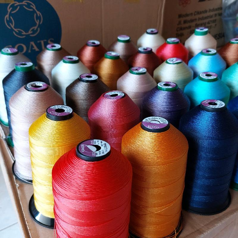 Benang Nilon Coats Tkt20 Or D6 Bonded 1500m - Shop | Tokopedia