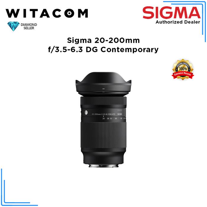 Promo Lensa Sigma 20-200mm f/3.5-6.3 DG (C) for Sony E-Mount - Garansi ...