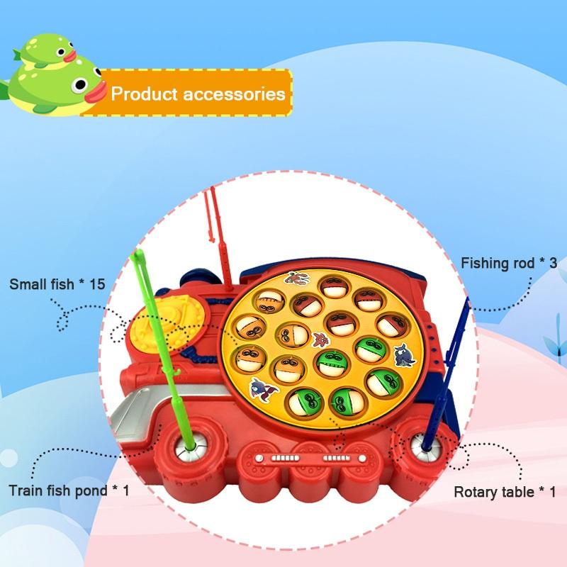 Fishing Magnet Toy Mainan Memancing Ikan Fishing Game Toys Children ...