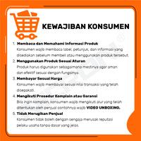 Promo NICRON B22W 120 Lumens, Runtime 2,5 Jam, Jarak Cahaya 42 meter ...